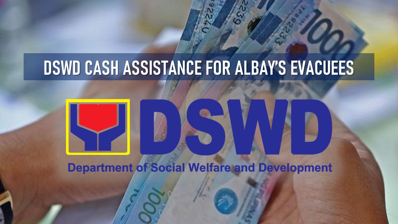 Sabay-sabay na pamamahagi ng cash assistance sa mga evacuees sa Albay, patuloy pang isinasagawa ...