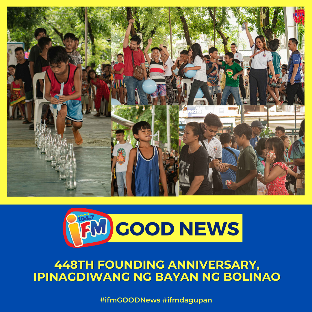 448th FOUNDING ANNIVERSARY,IPINAGDIWANG NG BAYAN NG BOLINAO - RMN Networks