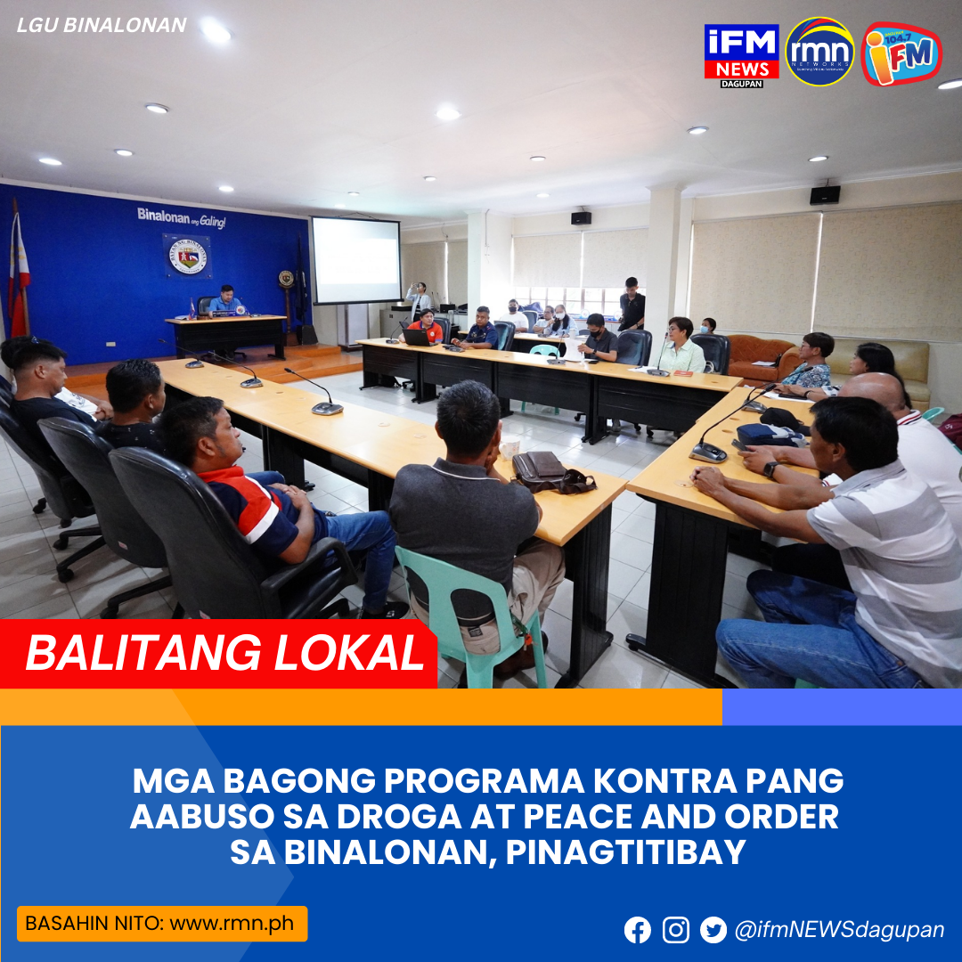 MGA BAGONG PROGRAMA KONTRA PANG AABUSO SA DROGA AT PEACE AND ORDER SA ...