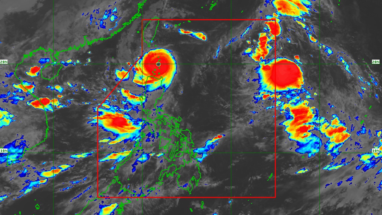 Super Typhoon #GoringPH lalo pang lumakas habang tumatawid sa Balintang ...