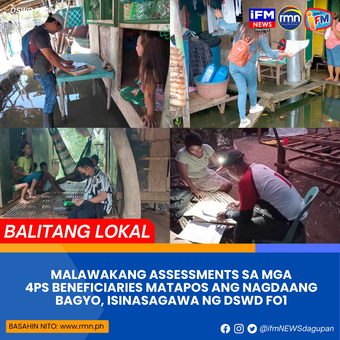 MALAWAKANG ASSESSMENTS SA MGA 4PS BENEFICIARIES MATAPOS ANG NAGDAANG ...