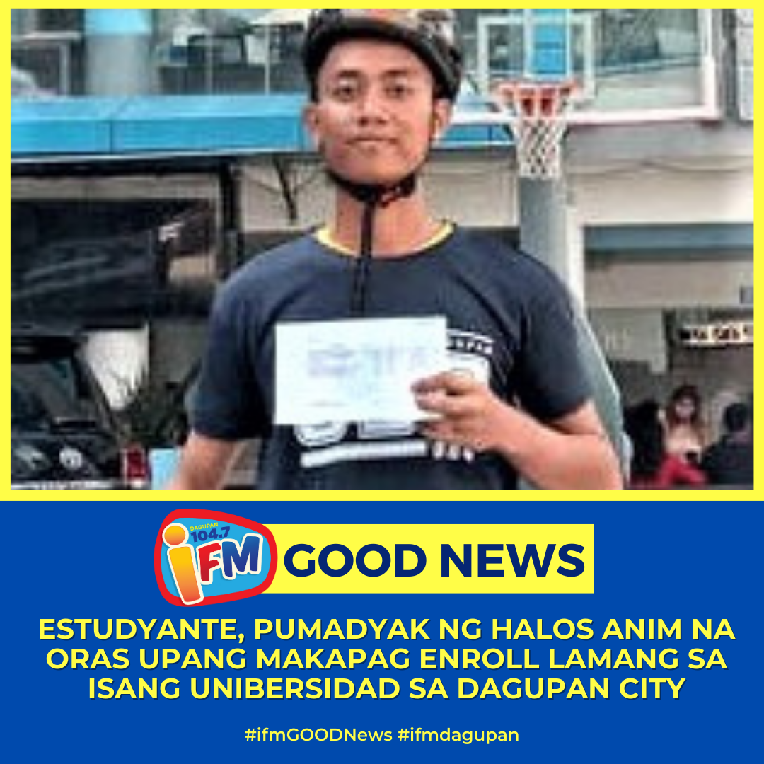 ESTUDYANTE, PUMADYAK NG HALOS ANIM NA ORAS UPANG MAKAPAG ENROLL LAMANG ...