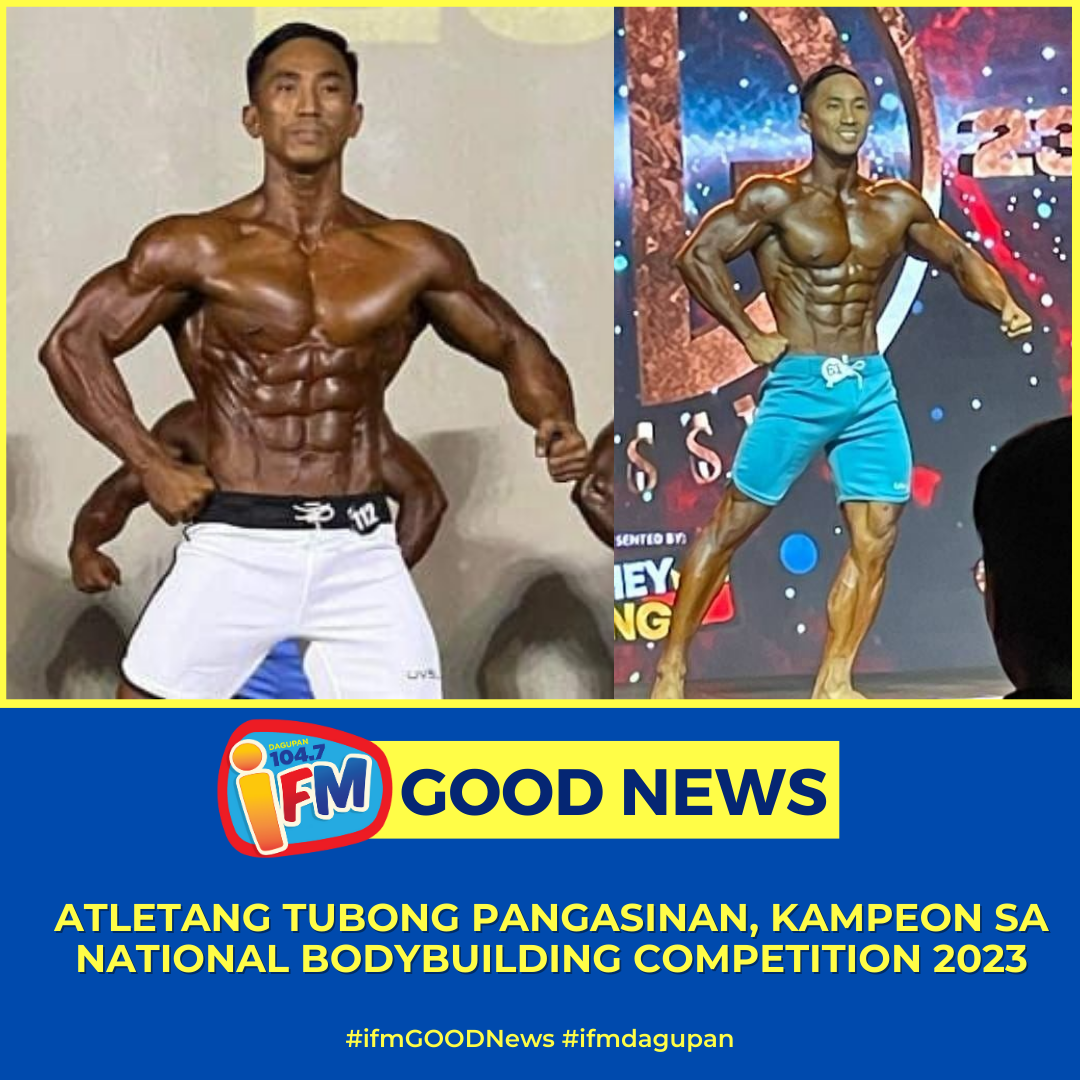 ATLETANG TUBONG PANGASINAN, KAMPEON SA NATIONAL BODYBUILDING ...