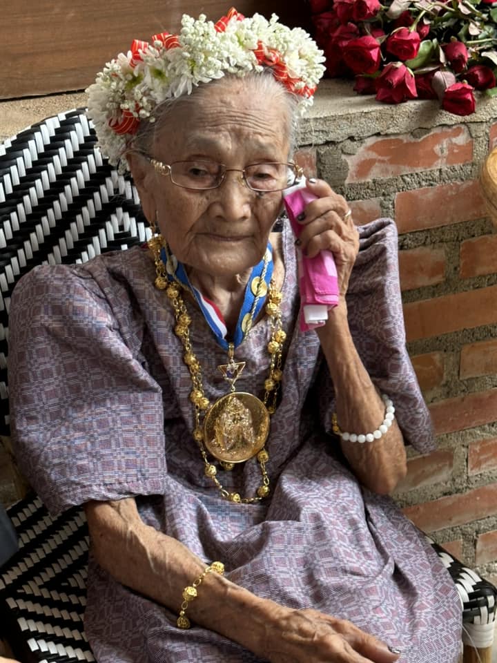 National Living Treasure Magdalena Gamayo celebrates her birthday at 99 ...