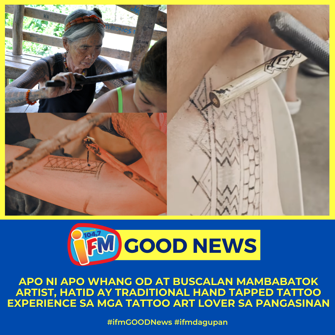 APO NI APO WHANG OD AT BUSCALAN MAMBABATOK ARTIST HATID AY TRADITIONAL HAND TAPPED TATTOO ...