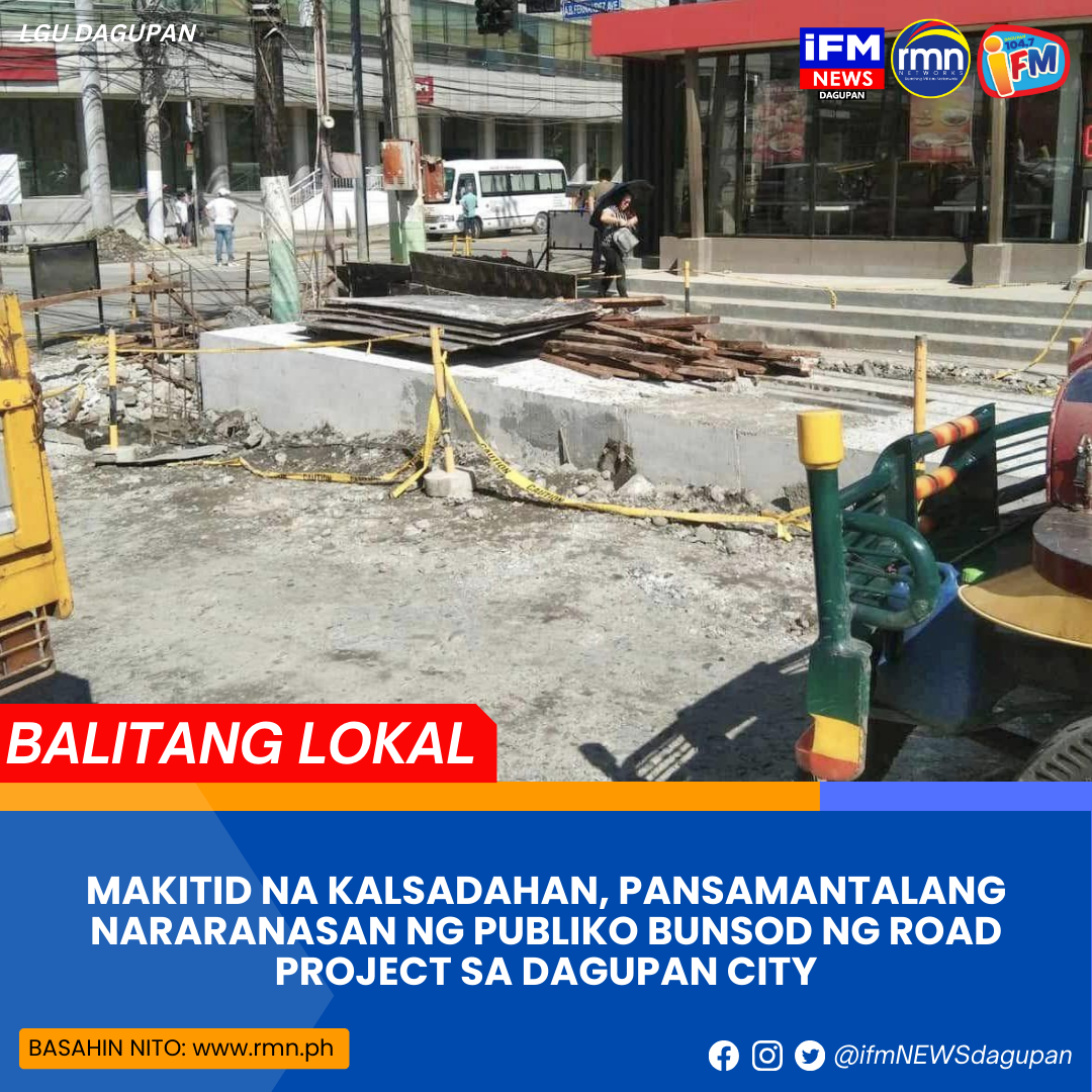 MAKITID NA KALSADAHAN, PANSAMANTALANG NARARANASAN NG PUBLIKO BUNSOD NG ...