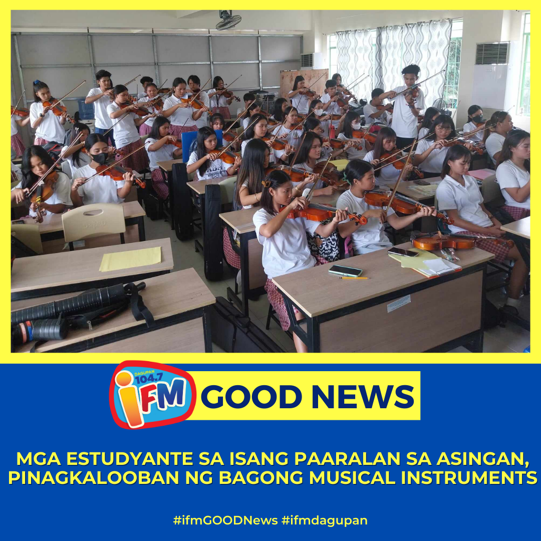 MGA ESTUDYANTE SA ISANG PAARALAN SA ASINGAN, PINAGKALOOBAN NG BAGONG ...