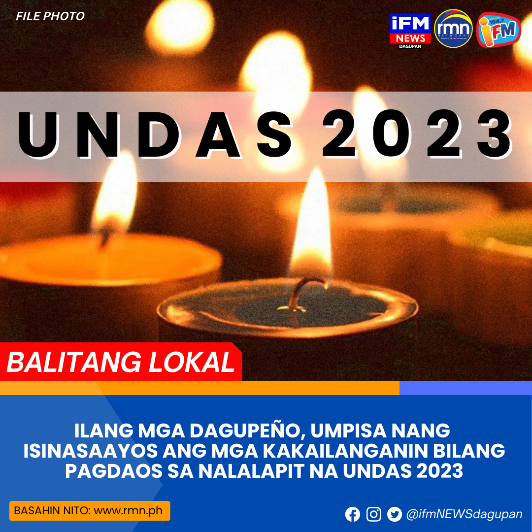 ILANG MGA DAGUPEÑO, UMPISA NANG ISINASAAYOS ANG MGA KAKAILANGANIN ...