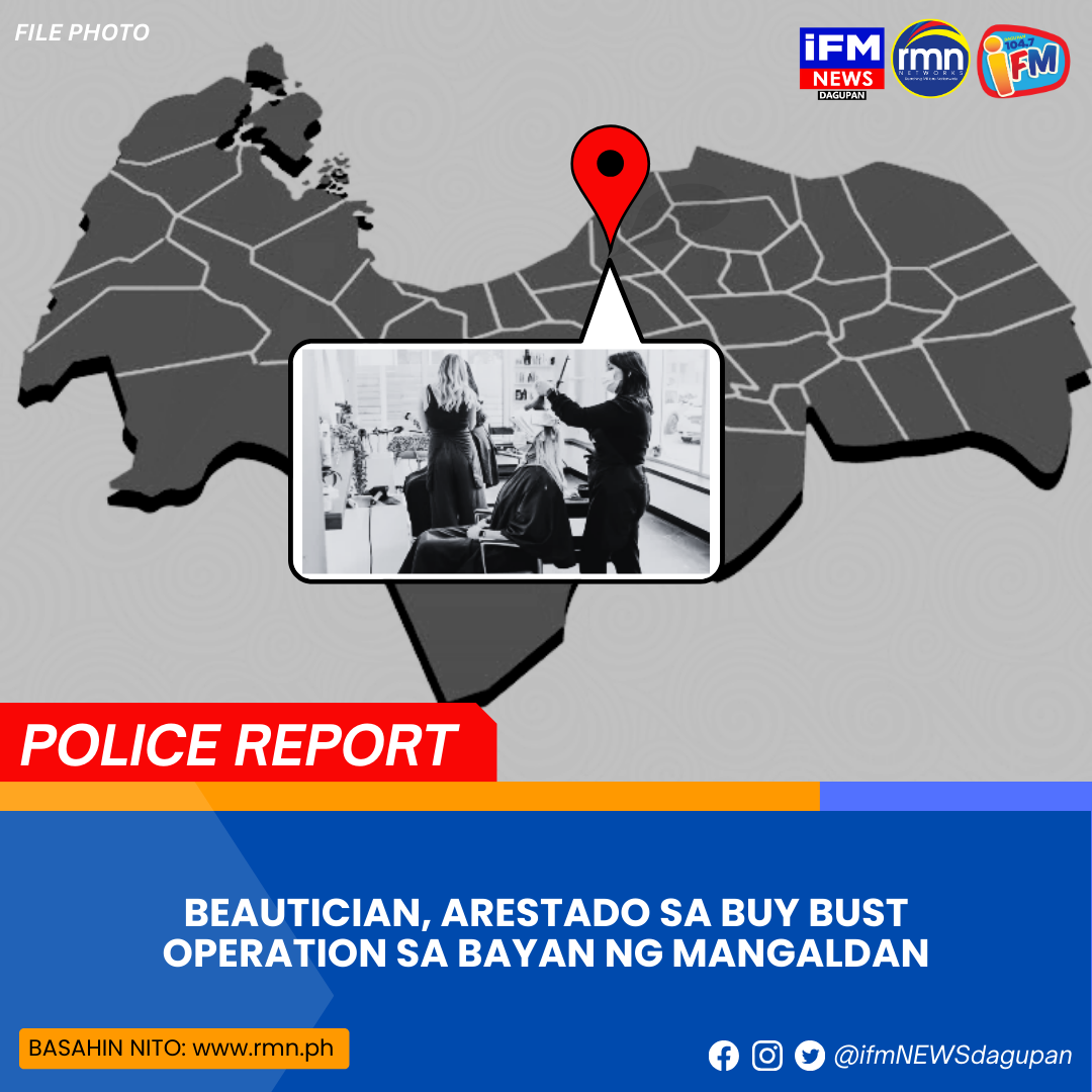 BEAUTICIAN, ARESTADO SA BUY BUST OPERATION SA BAYAN NG MANGALDAN - RMN Networks