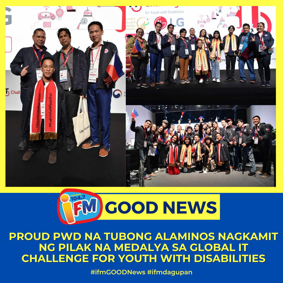 PROUD PWD NA TUBONG ALAMINOS NAGKAMIT NG PILAK NA MEDALYA SA GLOBAL IT ...