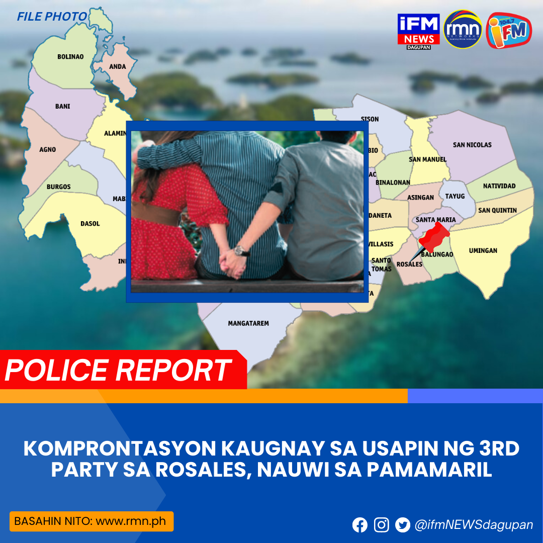 𝗞𝗢𝗠𝗣𝗥𝗢𝗡𝗧𝗔𝗦𝗬𝗢𝗡 𝗞𝗔𝗨𝗚𝗡𝗔𝗬 𝗦𝗔 𝗨𝗦𝗔𝗣𝗜𝗡 𝗡𝗚 𝟯𝗥𝗗 𝗣𝗔𝗥𝗧𝗬 𝗦𝗔 𝗥𝗢𝗦𝗔𝗟𝗘𝗦, 𝗡𝗔𝗨𝗪𝗜 𝗦𝗔 𝗣𝗔𝗠𝗔𝗠𝗔𝗥𝗜𝗟 - RMN Networks