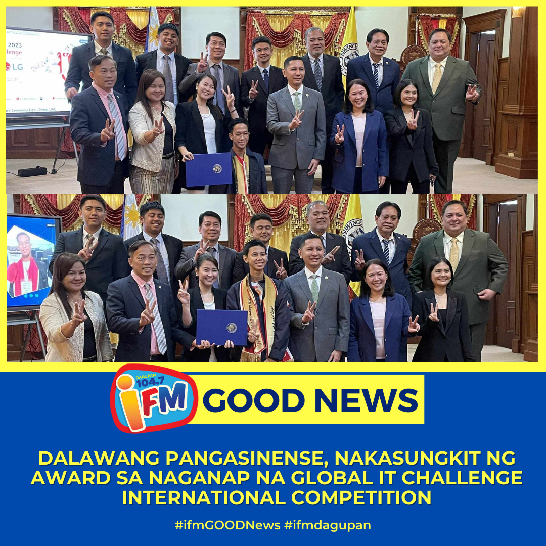 𝗗𝗔𝗟𝗔𝗪𝗔𝗡𝗚 𝗣𝗔𝗡𝗚𝗔𝗦𝗜𝗡𝗘𝗡𝗦𝗘, 𝗡𝗔𝗞𝗔𝗦𝗨𝗡𝗚𝗞𝗜𝗧 𝗡𝗚 𝗔𝗪𝗔𝗥𝗗 𝗦𝗔 𝗡𝗔𝗚𝗔𝗡𝗔𝗣 𝗡𝗔 𝗚𝗟𝗢𝗕𝗔𝗟 𝗜𝗧 ...