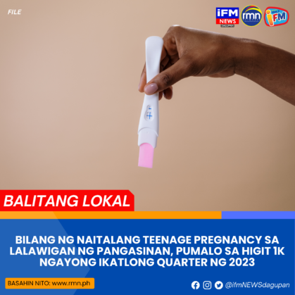 𝗕𝗜𝗟𝗔𝗡𝗚 𝗡𝗚 𝗡𝗔𝗜𝗧𝗔𝗟𝗔𝗡𝗚 𝗧𝗘𝗘𝗡𝗔𝗚𝗘 𝗣𝗥𝗘𝗚𝗡𝗔𝗡𝗖𝗬 𝗦𝗔 𝗟𝗔𝗟𝗔𝗪𝗜𝗚𝗔𝗡 𝗡𝗚 𝗣𝗔𝗡𝗚𝗔𝗦𝗜𝗡𝗔𝗡, 𝗣𝗨𝗠𝗔𝗟𝗢 𝗦𝗔 𝗛𝗜𝗚𝗜𝗧 𝟭𝗞 𝗡𝗚𝗔𝗬𝗢𝗡𝗚 ...