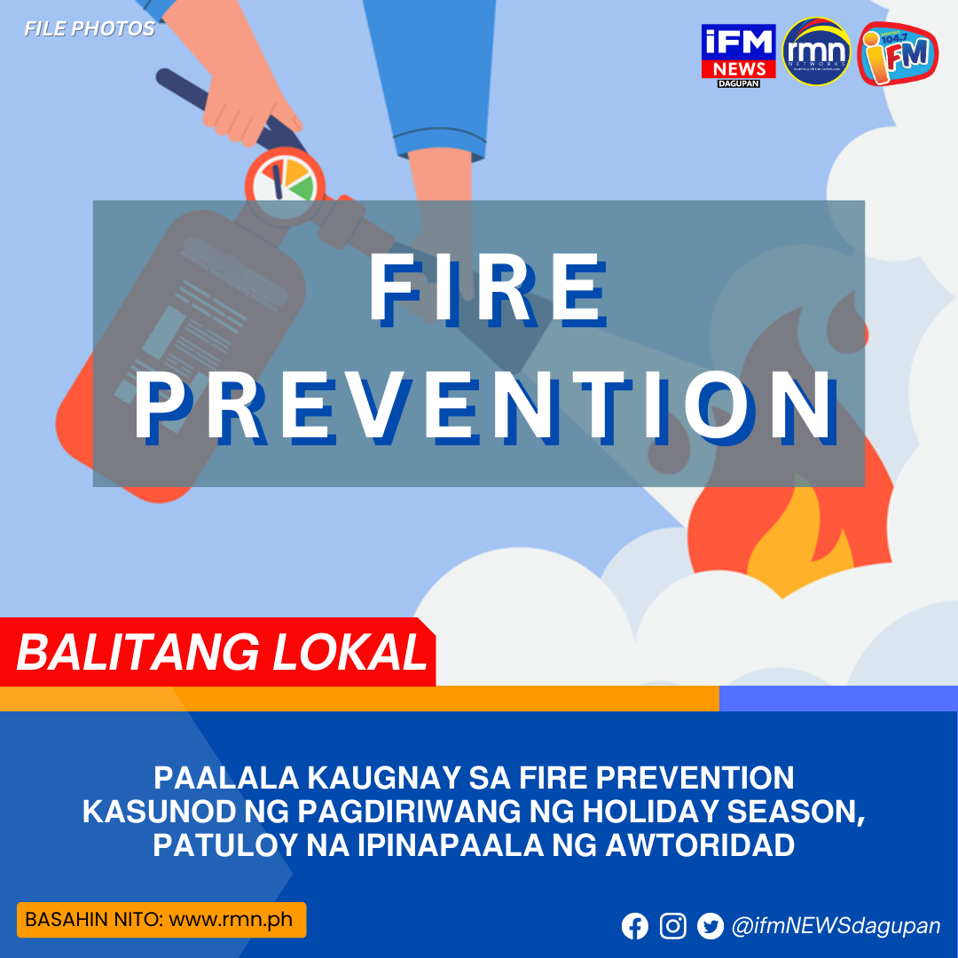𝗣𝗔𝗔𝗟𝗔𝗟𝗔 𝗞𝗔𝗨𝗚𝗡𝗔𝗬 𝗦𝗔 𝗙𝗜𝗥𝗘 𝗣𝗥𝗘𝗩𝗘𝗡𝗧𝗜𝗢𝗡 𝗞𝗔𝗦𝗨𝗡𝗢𝗗 𝗡𝗚 𝗣𝗔𝗚𝗗𝗜𝗥𝗜𝗪𝗔𝗡𝗚 𝗡𝗚 𝗛𝗢𝗟𝗜𝗗𝗔𝗬 ...