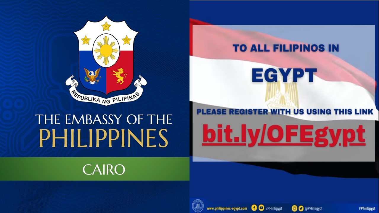 Iba pang OFWs sa Egypt, hinihikayat na magparehistro sa Philippine ...
