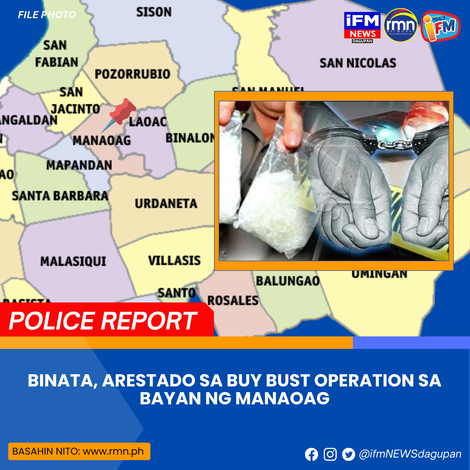 𝗕𝗜𝗡𝗔𝗧𝗔, 𝗔𝗥𝗘𝗦𝗧𝗔𝗗𝗢 𝗦𝗔 𝗕𝗨𝗬 𝗕𝗨𝗦𝗧 𝗢𝗣𝗘𝗥𝗔𝗧𝗜𝗢𝗡 𝗦𝗔 𝗕𝗔𝗬𝗔𝗡 𝗡𝗚 𝗠𝗔𝗡𝗔𝗢𝗔𝗚 - RMN Networks