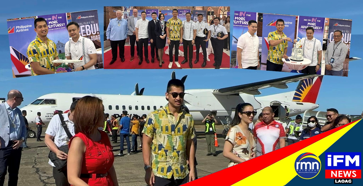 PAL Inaugurates Cebu - Laoag Flight - RMN Networks