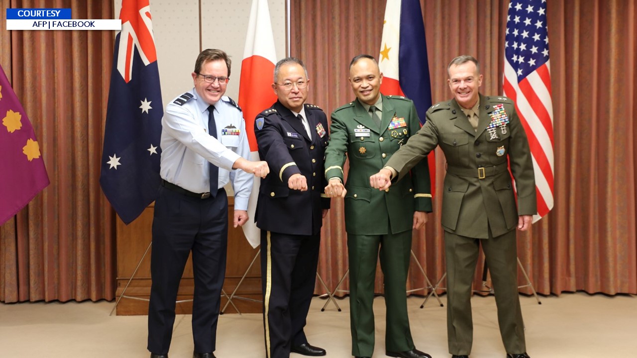 Kauna-unahang joint talks ng Pilipinas, US, Japan at Australia ...