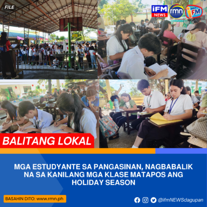 𝗠𝗚𝗔 𝗘𝗦𝗧𝗨𝗗𝗬𝗔𝗡𝗧𝗘 𝗦𝗔 𝗣𝗔𝗡𝗚𝗔𝗦𝗜𝗡𝗔𝗡, 𝗡𝗔𝗚𝗕𝗔𝗕𝗔𝗟𝗜𝗞 𝗡𝗔 𝗦𝗔 𝗞𝗔𝗡𝗜𝗟𝗔𝗡𝗚 𝗠𝗚𝗔 𝗞𝗟𝗔𝗦𝗘 𝗠𝗔𝗧𝗔𝗣𝗢𝗦 𝗔𝗡𝗚 𝗛𝗢𝗟𝗜𝗗𝗔𝗬 𝗦𝗘𝗔𝗦𝗢𝗡 ...