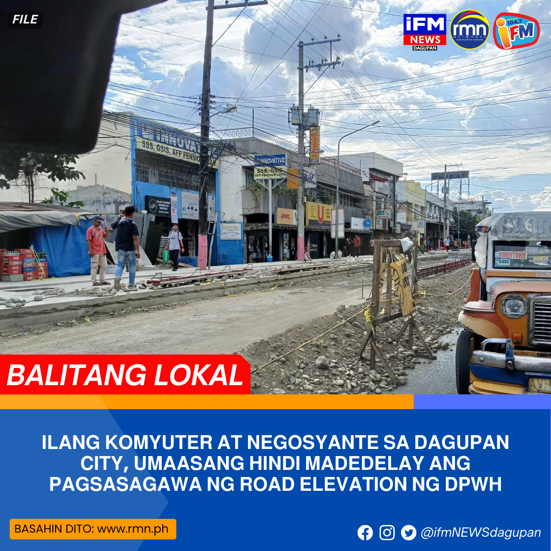 𝗜𝗟𝗔𝗡𝗚 𝗞𝗢𝗠𝗬𝗨𝗧𝗘𝗥 𝗔𝗧 𝗡𝗘𝗚𝗢𝗦𝗬𝗔𝗡𝗧𝗘 𝗦𝗔 𝗗𝗔𝗚𝗨𝗣𝗔𝗡 𝗖𝗜𝗧𝗬, 𝗨𝗠𝗔𝗔𝗦𝗔𝗡𝗚 𝗛𝗜𝗡𝗗𝗜 𝗠𝗔𝗗𝗘𝗗𝗘𝗟𝗔𝗬 𝗔𝗡𝗚 𝗣𝗔𝗚𝗦𝗔𝗦𝗔𝗚𝗔𝗪𝗔 𝗡𝗚 𝗥𝗢𝗔𝗗 ...