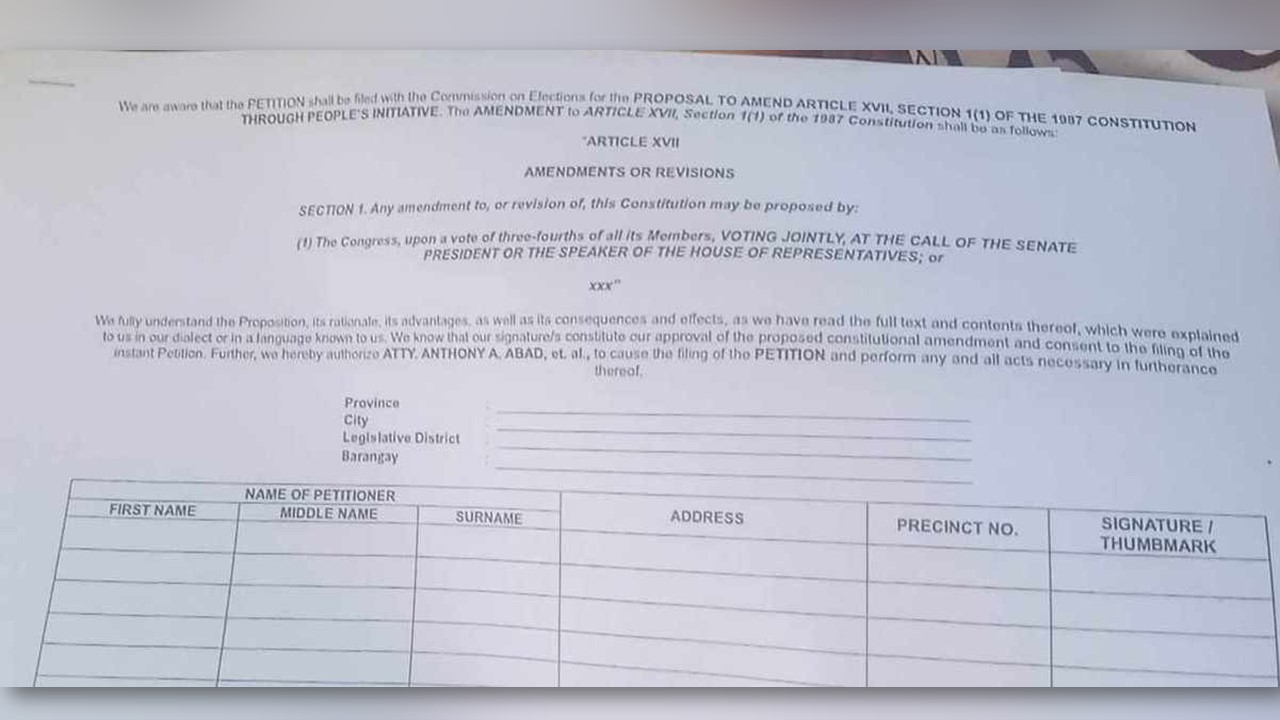 Publiko, pinag-iingat ng CBCP sa mga signature campaign kaugnay ng People’s Initiative para sa ...