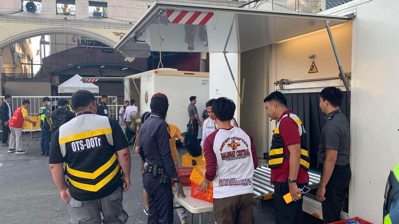 OTS, naglagay na rin ng security screening officers at X-ray machine ...