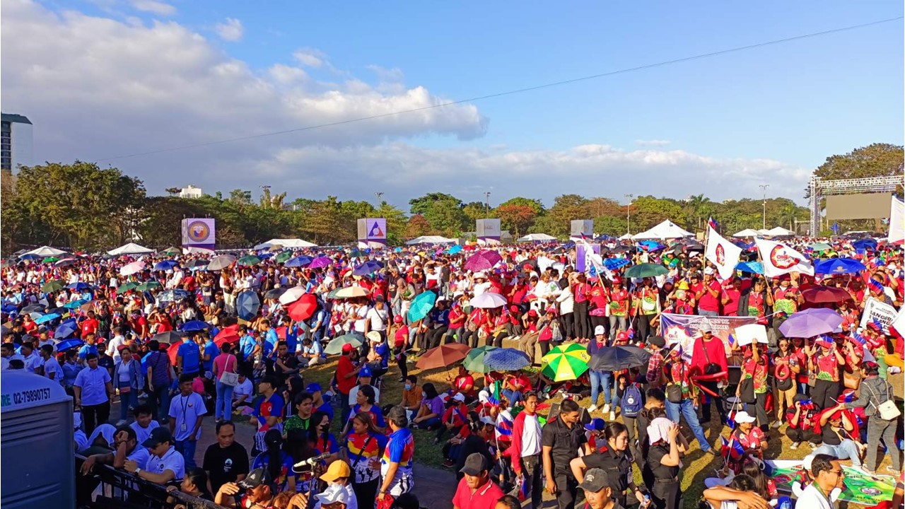 Kick-off Rally ng Bagong Pilipinas sa Quirino Grandstand, dinagsa ng ...