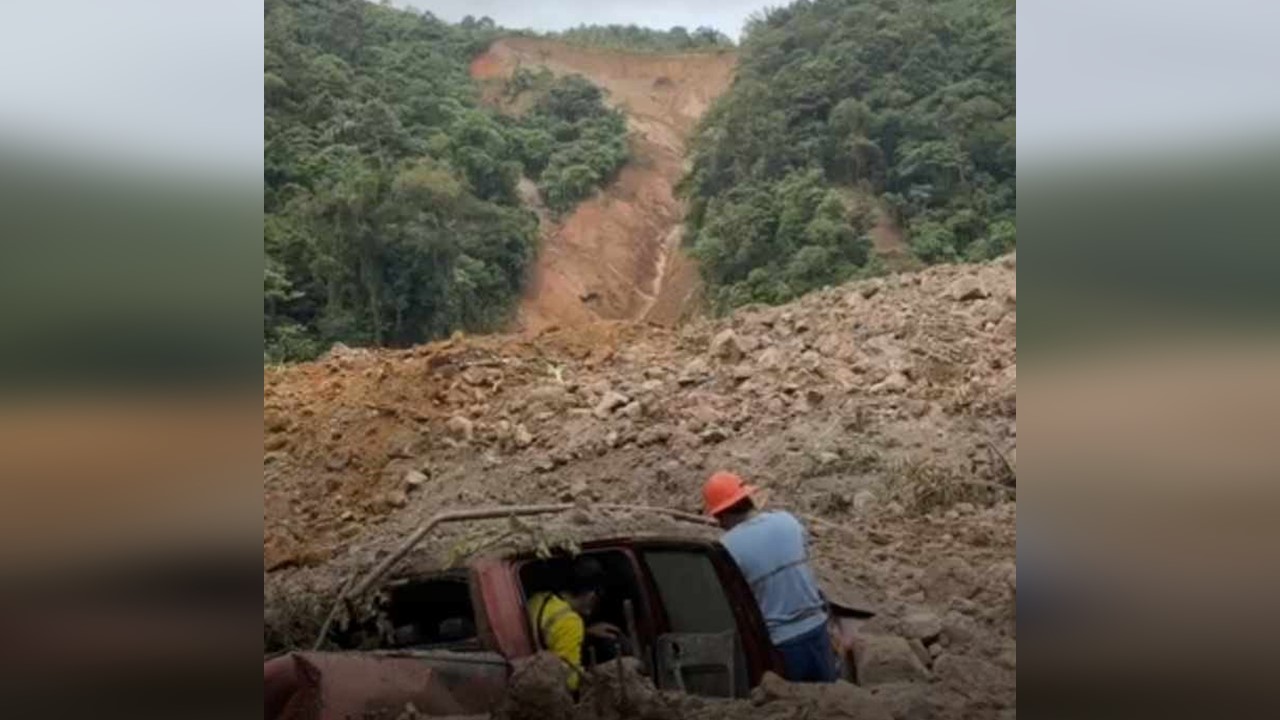 45 empleyado ng APEX Mining, nailigtas mula sa landslide; 3, indibidwal ...