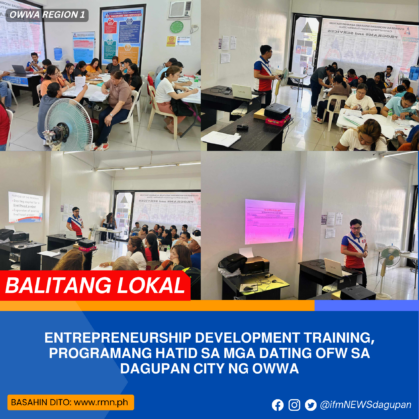 𝗘𝗡𝗧𝗥𝗘𝗣𝗥𝗘𝗡𝗘𝗨𝗥𝗦𝗛𝗜𝗣 𝗗𝗘𝗩𝗘𝗟𝗢𝗣𝗠𝗘𝗡𝗧 𝗧𝗥𝗔𝗜𝗡𝗜𝗡𝗚, 𝗣𝗥𝗢𝗚𝗥𝗔𝗠𝗔𝗡𝗚 𝗛𝗔𝗧𝗜𝗗 𝗦𝗔 𝗠𝗚𝗔 𝗗𝗔𝗧𝗜𝗡𝗚 𝗢𝗙𝗪 𝗦𝗔 𝗗𝗔𝗚𝗨𝗣𝗔𝗡 𝗖𝗜𝗧𝗬 𝗡𝗚 ...