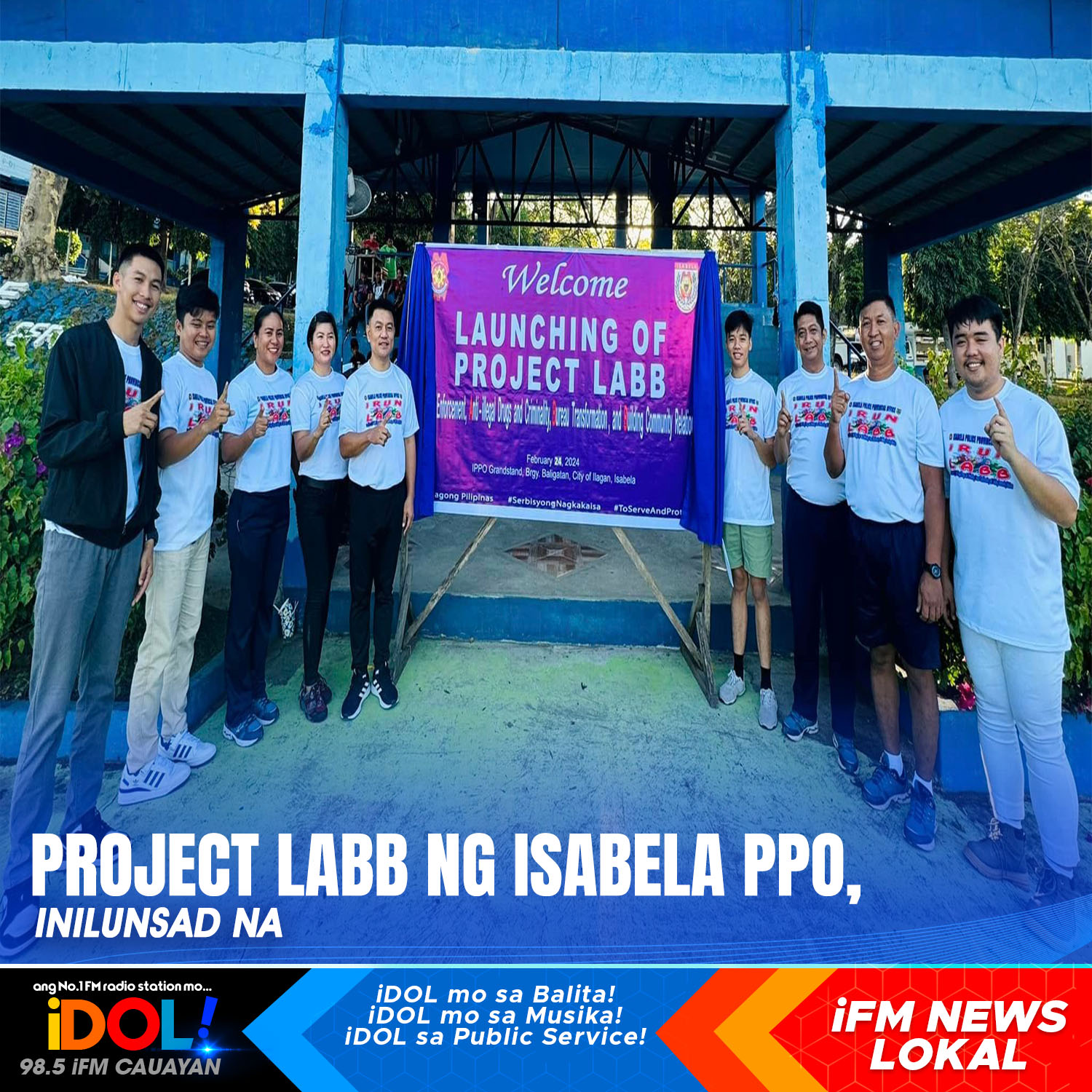 𝗣𝗥𝗢𝗝𝗘𝗖𝗧 𝗟𝗔𝗕𝗕 𝗡𝗚 𝗜𝗦𝗔𝗕𝗘𝗟𝗔 𝗣𝗣𝗢, 𝗜𝗡𝗜𝗟𝗨𝗡𝗦𝗔𝗗 𝗡𝗔 - RMN Networks