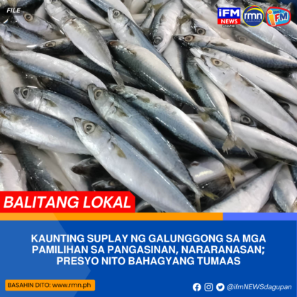 𝗞𝗔𝗨𝗡𝗧𝗜𝗡𝗚 𝗦𝗨𝗣𝗟𝗔𝗬 𝗡𝗚 𝗚𝗔𝗟𝗨𝗡𝗚𝗚𝗢𝗡𝗚 𝗦𝗔 𝗠𝗚𝗔 𝗣𝗔𝗠𝗜𝗟𝗜𝗛𝗔𝗡 𝗦𝗔 𝗣𝗔𝗡𝗚𝗔𝗦𝗜𝗡𝗔𝗡, 𝗡𝗔𝗥𝗔𝗥𝗔𝗡𝗔𝗦𝗔𝗡; 𝗣𝗥𝗘𝗦𝗬𝗢 𝗡𝗜𝗧𝗢 𝗕𝗔𝗛𝗔𝗚𝗬𝗔𝗡𝗚 ...