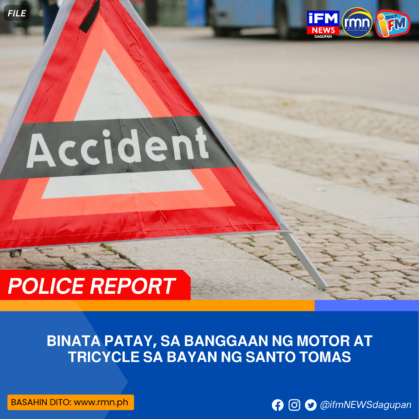 𝗕𝗜𝗡𝗔𝗧𝗔 𝗣𝗔𝗧𝗔𝗬, 𝗦𝗔 𝗕𝗔𝗡𝗚𝗚𝗔𝗔𝗡 𝗡𝗚 𝗠𝗢𝗧𝗢𝗥 𝗔𝗧 𝗧𝗥𝗜𝗖𝗬𝗖𝗟𝗘 𝗦𝗔 𝗕𝗔𝗬𝗔𝗡 𝗡𝗚 𝗦𝗔𝗡𝗧𝗢 𝗧𝗢𝗠𝗔𝗦 - RMN Networks