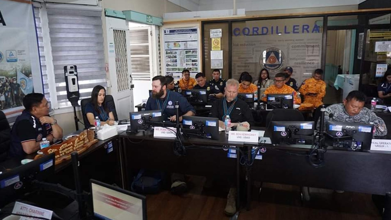 Mga kinatawan ng US Agency for International Development, naki-update sa nagpapatuloy na forest ...