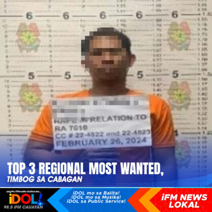 𝗧𝗢𝗣 𝟯 𝗥𝗘𝗚𝗜𝗢𝗡𝗔𝗟 𝗠𝗢𝗦𝗧 𝗪𝗔𝗡𝗧𝗘𝗗, 𝗧𝗜𝗠𝗕𝗢𝗚 𝗦𝗔 𝗖𝗔𝗕𝗔𝗚𝗔𝗡 - RMN Networks