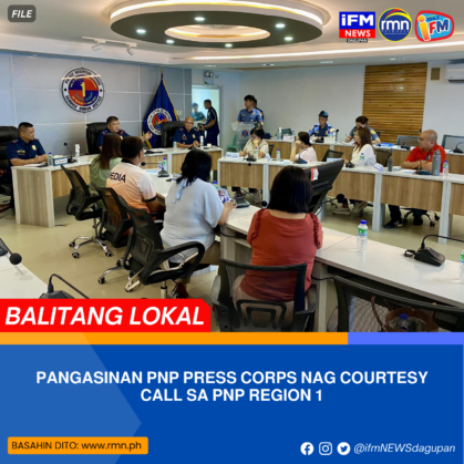 𝗣𝗔𝗡𝗚𝗔𝗦𝗜𝗡𝗔𝗡 𝗣𝗡𝗣 𝗣𝗥𝗘𝗦𝗦 𝗖𝗢𝗥𝗣𝗦 𝗡𝗔𝗚 𝗖𝗢𝗨𝗥𝗧𝗘𝗦𝗬 𝗖𝗔𝗟𝗟 𝗦𝗔 𝗣𝗡𝗣 𝗥𝗘𝗚𝗜𝗢𝗡 𝟭 - RMN Networks