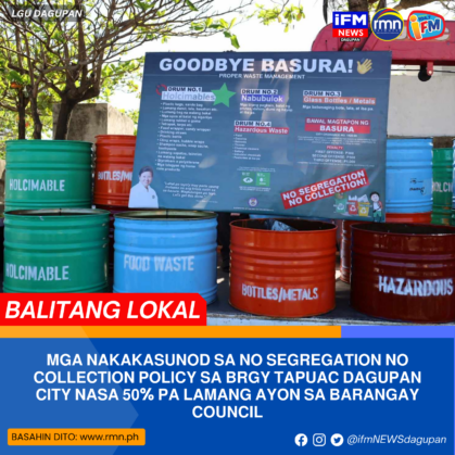 𝗠𝗚𝗔 𝗡𝗔𝗞𝗔𝗞𝗔𝗦𝗨𝗡𝗢𝗗 𝗦𝗔 𝗡𝗢 𝗦𝗘𝗚𝗥𝗘𝗚𝗔𝗧𝗜𝗢𝗡 𝗡𝗢 𝗖𝗢𝗟𝗟𝗘𝗖𝗧𝗜𝗢𝗡 𝗣𝗢𝗟𝗜𝗖𝗬 𝗦𝗔 𝗕𝗥𝗚𝗬 𝗧𝗔𝗣𝗨𝗔𝗖 ...