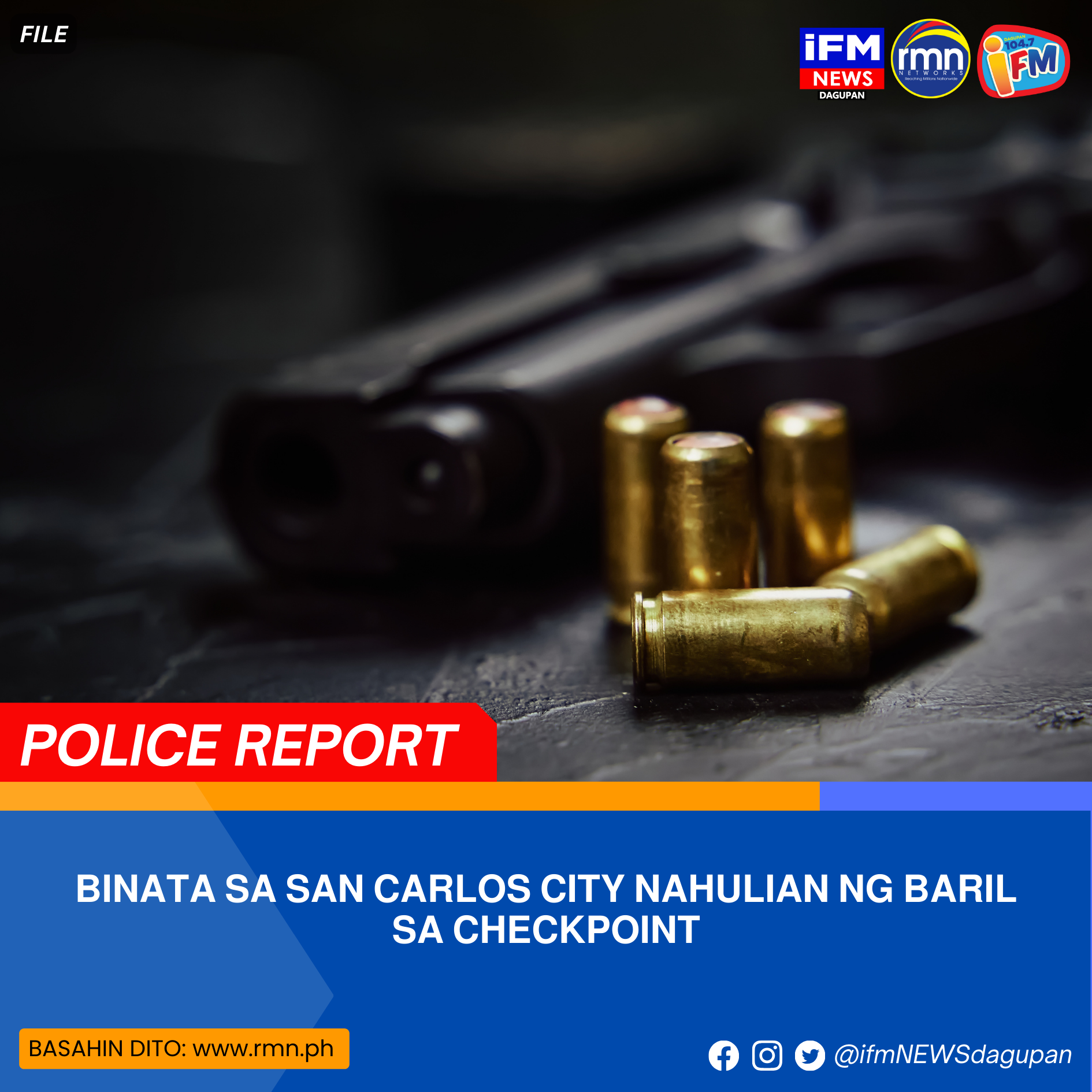 𝗕𝗜𝗡𝗔𝗧𝗔 𝗦𝗔 𝗦𝗔𝗡 𝗖𝗔𝗥𝗟𝗢𝗦 𝗖𝗜𝗧𝗬 𝗡𝗔𝗛𝗨𝗟𝗜𝗔𝗡 𝗡𝗚 𝗕𝗔𝗥𝗜𝗟 𝗦𝗔 𝗖𝗛𝗘𝗖𝗞𝗣𝗢𝗜𝗡𝗧 - RMN Networks