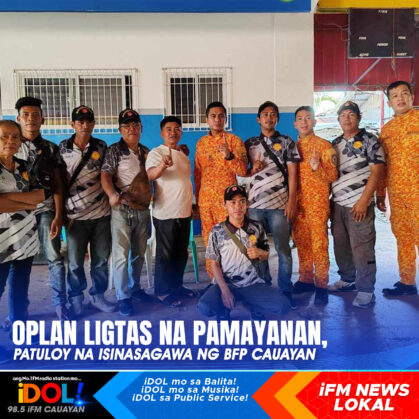 𝗢𝗣𝗟𝗔𝗡 𝗟𝗜𝗚𝗧𝗔𝗦 𝗡𝗔 𝗣𝗔𝗠𝗔𝗬𝗔𝗡𝗔𝗡, 𝗣𝗔𝗧𝗨𝗟𝗢𝗬 𝗡𝗔 𝗜𝗦𝗜𝗡𝗔𝗦𝗔𝗚𝗔𝗪𝗔 𝗡𝗚 𝗕𝗙𝗣 𝗖𝗔𝗨𝗔𝗬𝗔𝗡 - RMN Networks