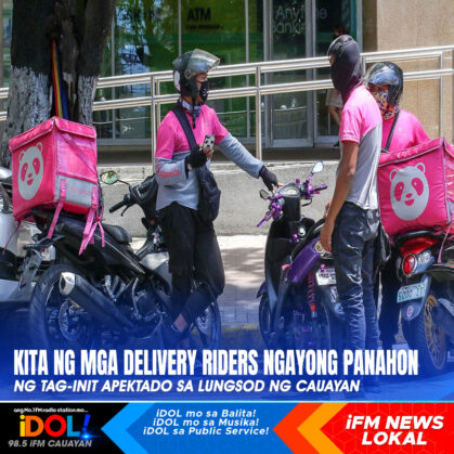 𝗞𝗜𝗧𝗔 𝗡𝗚 𝗠𝗚𝗔 𝗗𝗘𝗟𝗜𝗩𝗘𝗥𝗬 𝗥𝗜𝗗𝗘𝗥𝗦 𝗡𝗚𝗔𝗬𝗢𝗡𝗚 𝗣𝗔𝗡𝗔𝗛𝗢𝗡 𝗡𝗚 𝗧𝗔𝗚-𝗜𝗡𝗜𝗧 𝗔𝗣𝗘𝗞𝗧𝗔𝗗𝗢 𝗦𝗔 ...