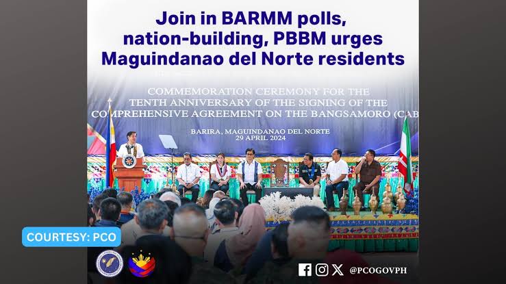 Mamamayan ng Maguindanao del Norte, hinikayat ni PBBM na lumahok sa gaganaping parliamentary ...