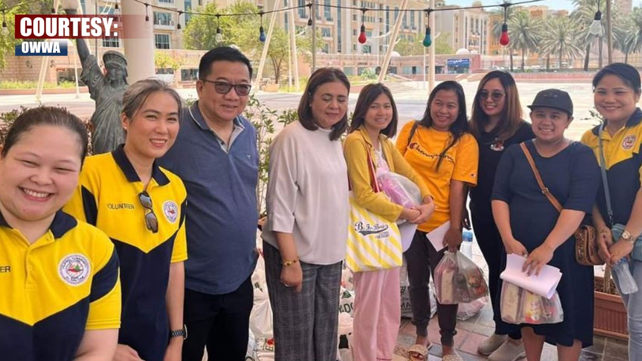 Relief operation para sa mga OFW na naapektuhan ng malawakang pagbaha sa UAE, isinagawa ng OWWA ...