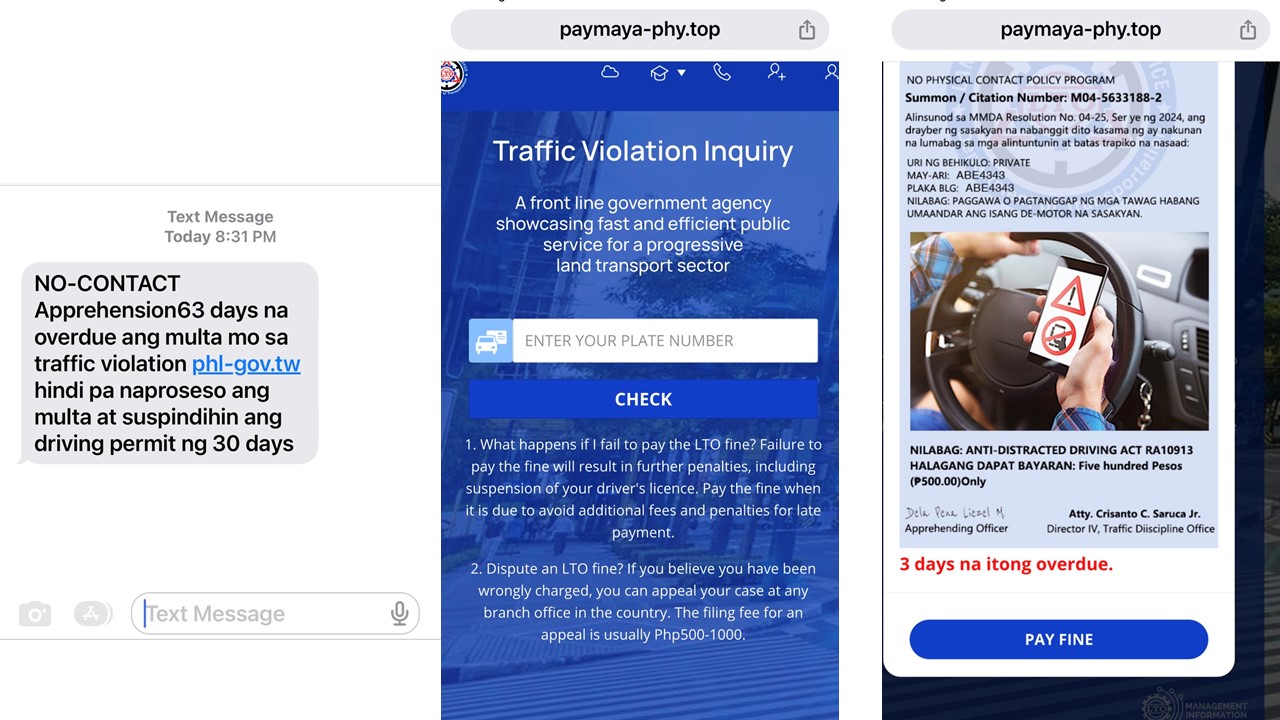 Mga motorista, binalaan ng LTO sa online scam na nagpapadala ng traffic ...