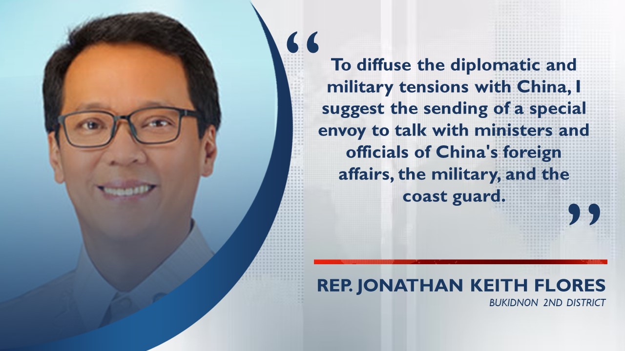 Pagtatalaga ng special envoy na makikipag-usap sa matataas na opisyal ng China, iminungkahi ng ...