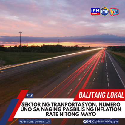 𝗦𝗘𝗞𝗧𝗢𝗥 𝗡𝗚 𝗧𝗥𝗔𝗡𝗣𝗢𝗥𝗧𝗔𝗦𝗬𝗢𝗡 𝗦𝗔 𝗣𝗔𝗡𝗚𝗔𝗦𝗜𝗡𝗔𝗡, 𝗡𝗨𝗠𝗘𝗥𝗢 𝗨𝗡𝗢 𝗦𝗔 𝗡𝗔𝗚𝗜𝗡𝗚 𝗣𝗔𝗚𝗕𝗜𝗟𝗜𝗦 𝗡𝗚 𝗜𝗡𝗙𝗟𝗔𝗧𝗜𝗢𝗡 𝗥𝗔𝗧𝗘 𝗦𝗔 ...