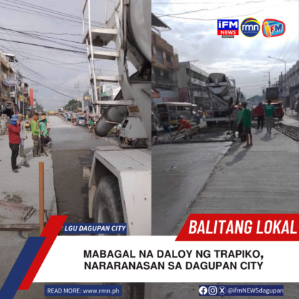 𝗠𝗔𝗕𝗔𝗚𝗔𝗟 𝗡𝗔 𝗗𝗔𝗟𝗢𝗬 𝗡𝗚 𝗧𝗥𝗔𝗣𝗜𝗞𝗢, 𝗡𝗔𝗥𝗔𝗥𝗔𝗡𝗔𝗦𝗔𝗡 𝗦𝗔 𝗗𝗔𝗚𝗨𝗣𝗔𝗡 𝗖𝗜𝗧𝗬 - RMN Networks