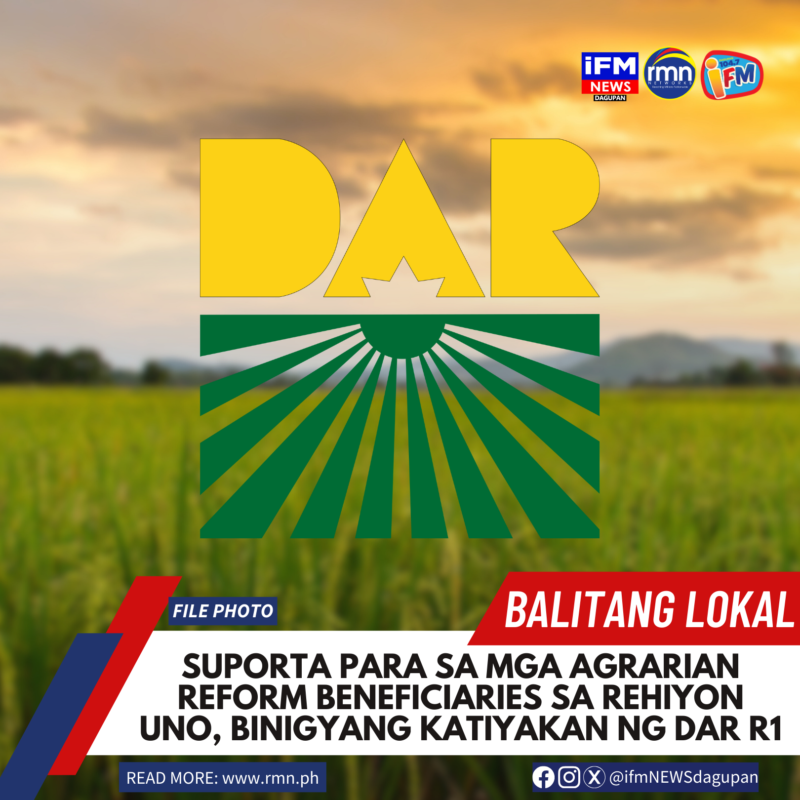 𝗦𝗨𝗣𝗢𝗥𝗧𝗔 𝗣𝗔𝗥𝗔 𝗦𝗔 𝗠𝗚𝗔 𝗔𝗚𝗥𝗔𝗥𝗜𝗔𝗡 𝗥𝗘𝗙𝗢𝗥𝗠 𝗕𝗘𝗡𝗘𝗙𝗜𝗖𝗜𝗔𝗥𝗜𝗘𝗦 𝗦𝗔 𝗥𝗘𝗛𝗜𝗬𝗢𝗡 𝗨𝗡𝗢 ...