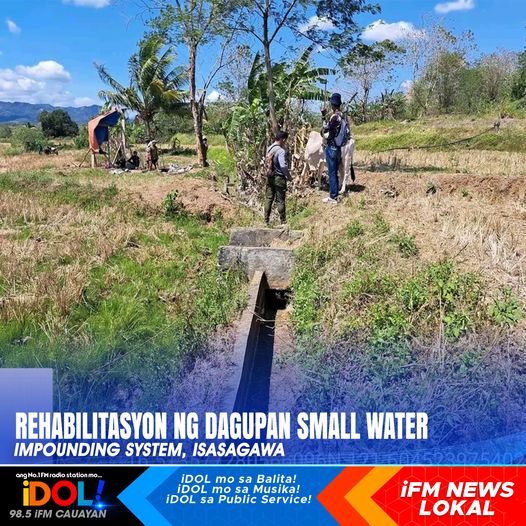 𝗥𝗘𝗛𝗔𝗕𝗜𝗟𝗜𝗧𝗔𝗦𝗬𝗢𝗡 𝗡𝗚 𝗗𝗔𝗚𝗨𝗣𝗔𝗡 𝗦𝗠𝗔𝗟𝗟 𝗪𝗔𝗧𝗘𝗥 𝗜𝗠𝗣𝗢𝗨𝗡𝗗𝗜𝗡𝗚 𝗦𝗬𝗦𝗧𝗘𝗠, 𝗜𝗦𝗔𝗦𝗔𝗚𝗔𝗪𝗔 ...