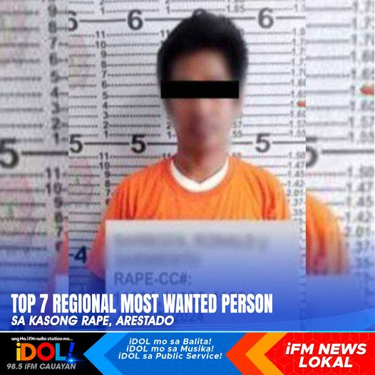 TOP 7 REGIONAL MOST WANTED PERSON SA KASONG RAPE, ARESTADO - RMN Networks
