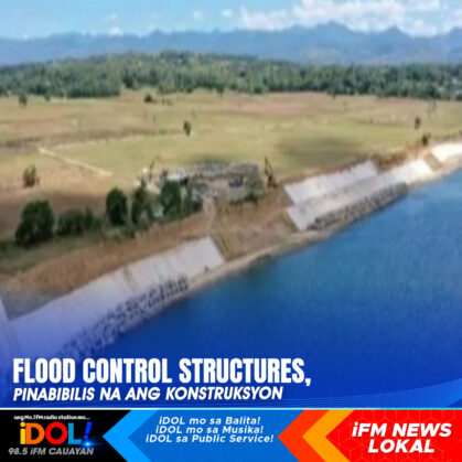 FLOOD CONTROL STRUCTURES, PINABIBILIS NA ANG KONSTRUKSYON - RMN Networks