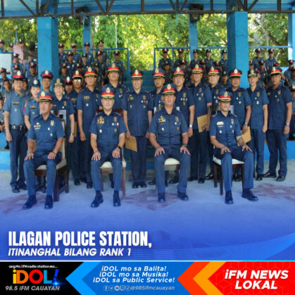 ILAGAN POLICE STATION, ITINANGHAL BILANG RANK 1 - RMN Networks